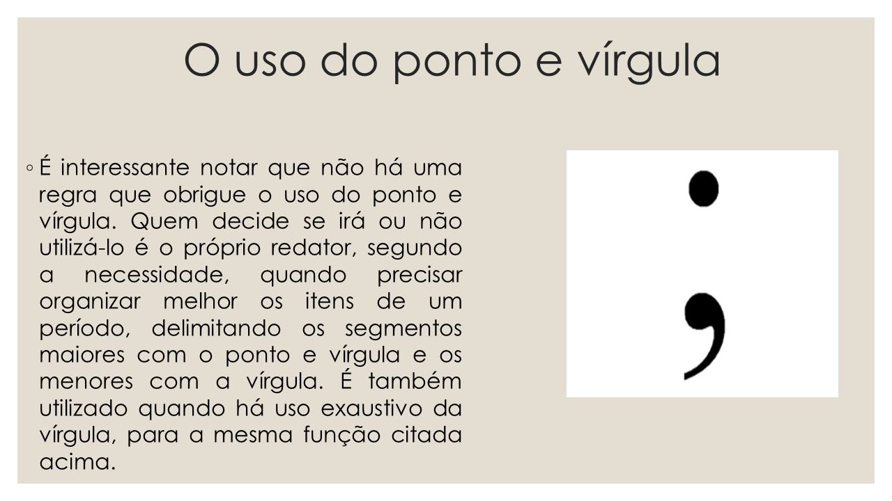 Como usar Ponto e vírgula? Confira exemplos – Como se Escreve - lucox.cl Como usar Ponto e vírgula? Confira exemplos – Como se Escreve - lucox.cl
